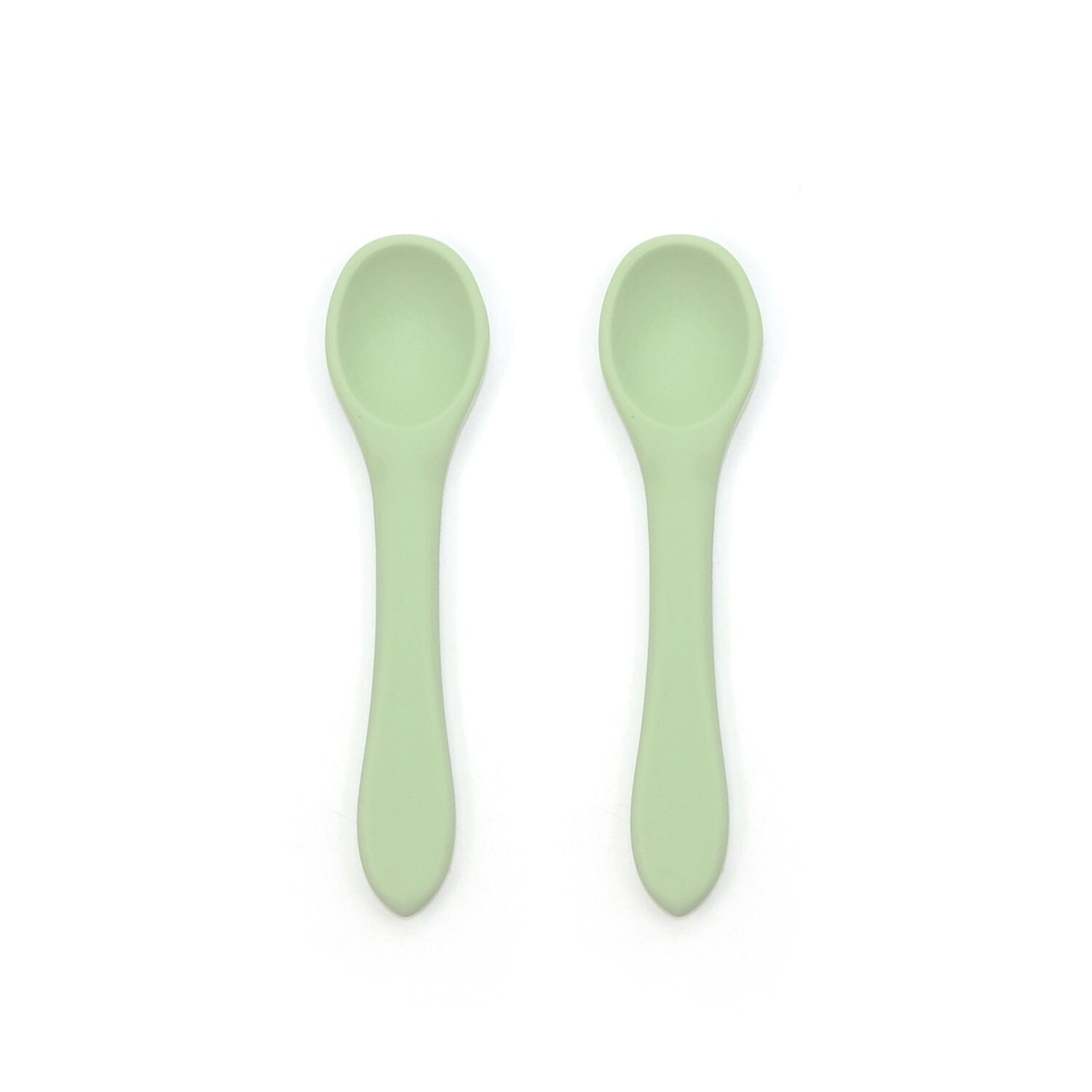 2pk Silicone Baby Spoons | 6 Colours – O.B. Designs Australia